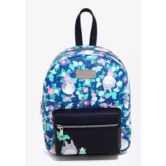Loungefly | Bags | New Studio Ghibli My Neighbor Totoro Floral Mini ...